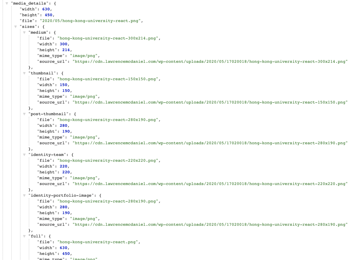 Lawrence McDaniel – Full Stack Developer – REST api